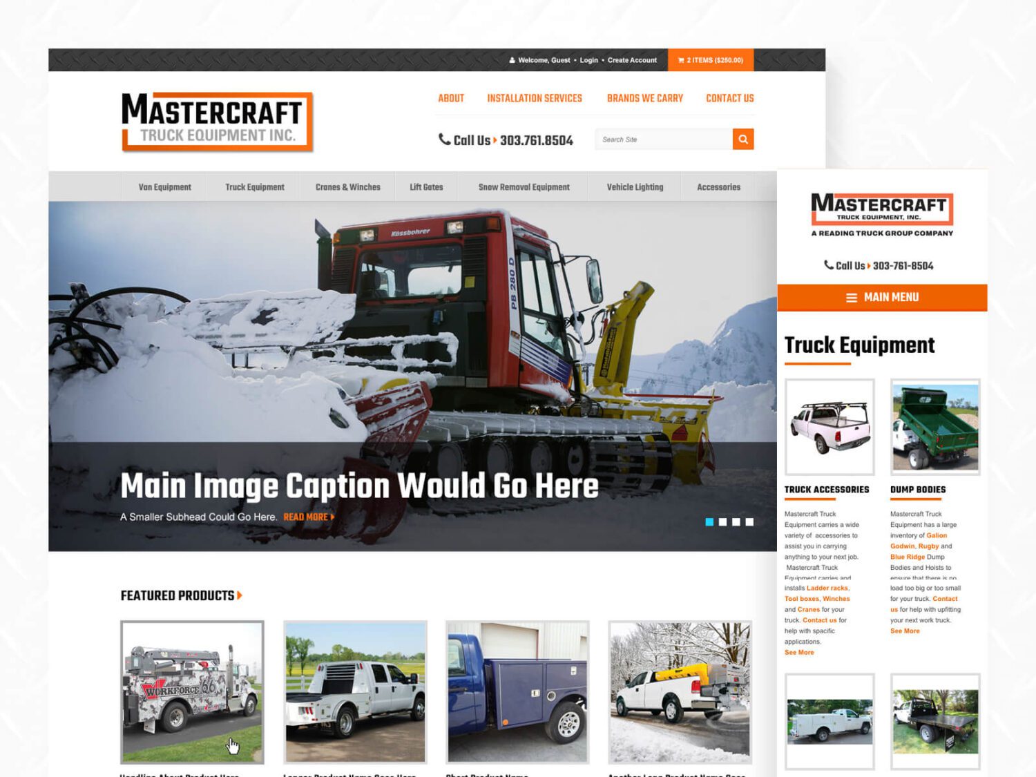 Mastercraft Truck Website Redesign Case Study | Orbit Media
