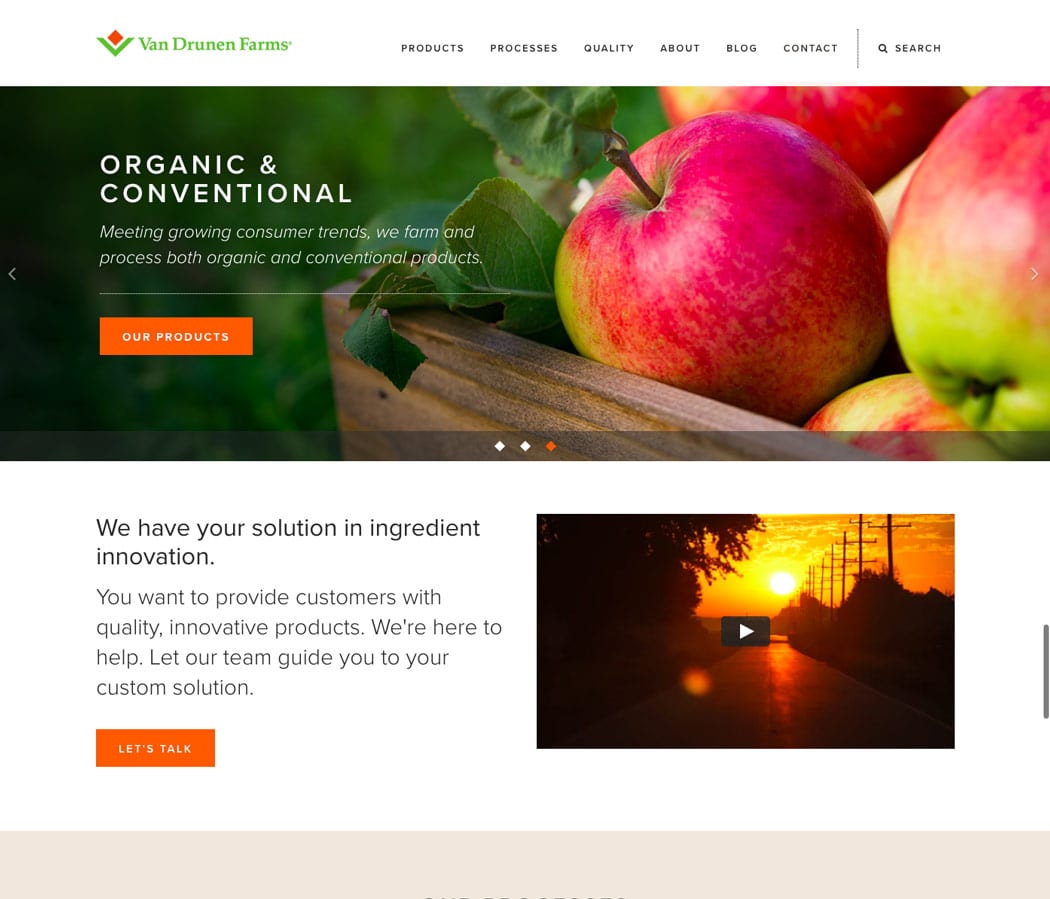 Van Drunen Farms | Orbit Media Studios