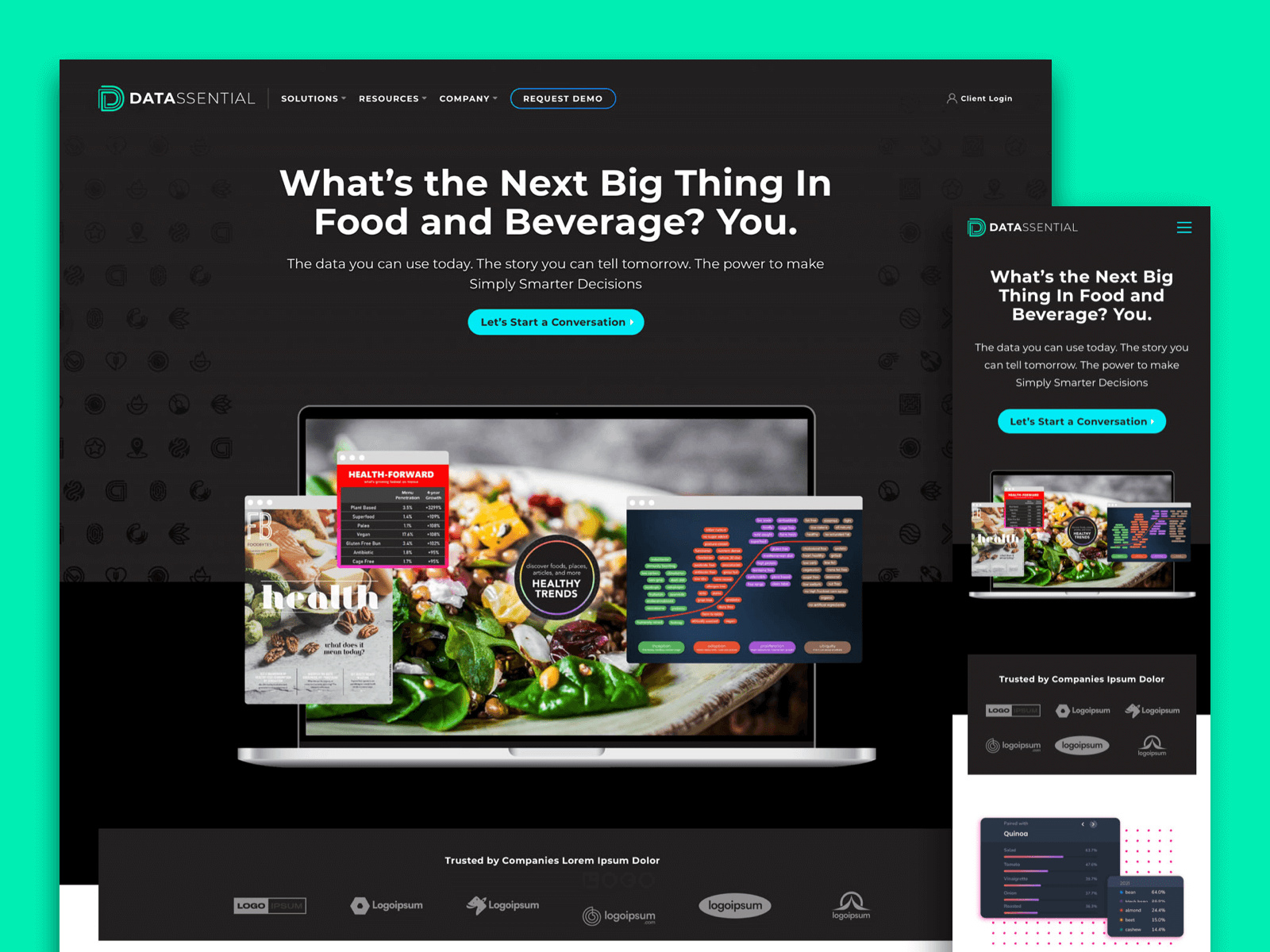 Datassential Website Redesign Case Study | Orbit Media