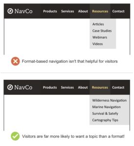 Website Navigation Best Practices - 9 Navigation Design Tips and Warnings
