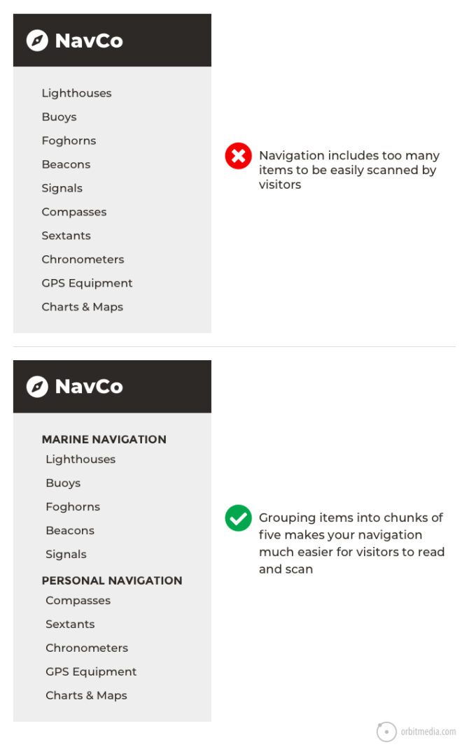 Website Navigation Best Practices - 9 Navigation Design Tips and Warnings