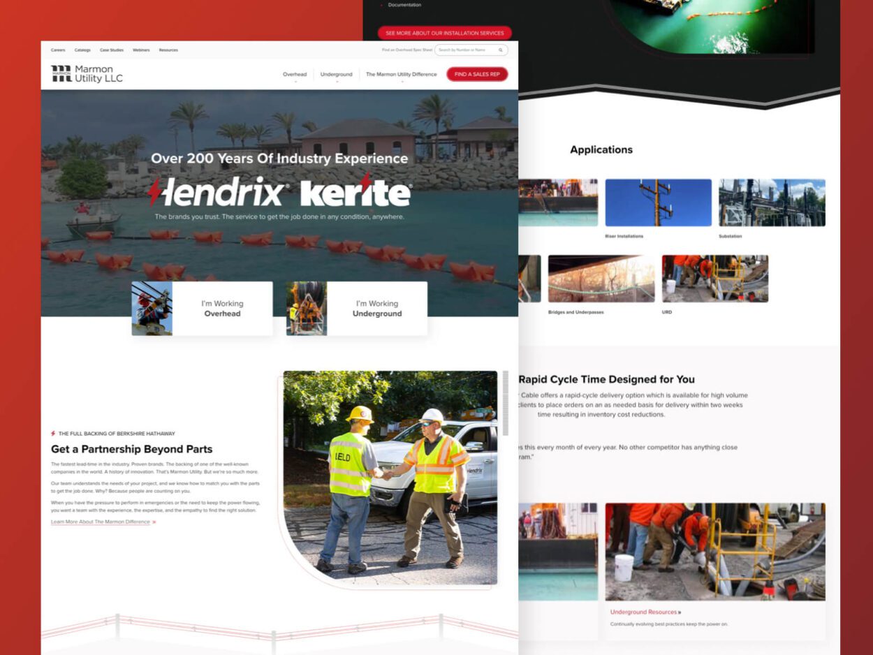 Marmon Utility Website Redesign Case Study | Orbit Media
