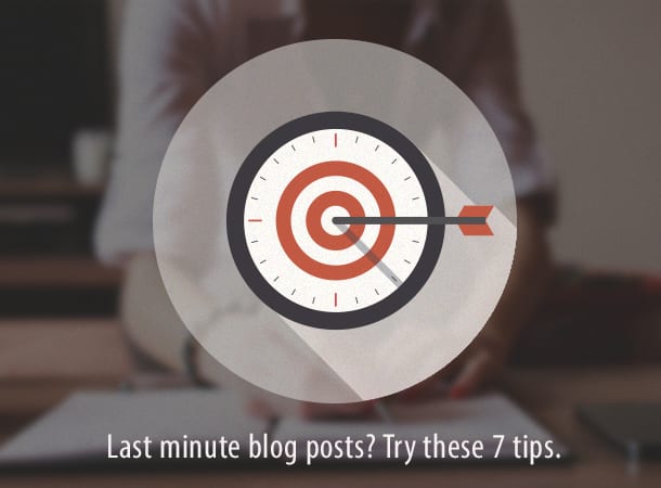 How To Create A Blog Post At The Last Minute | Orbit Media Studios