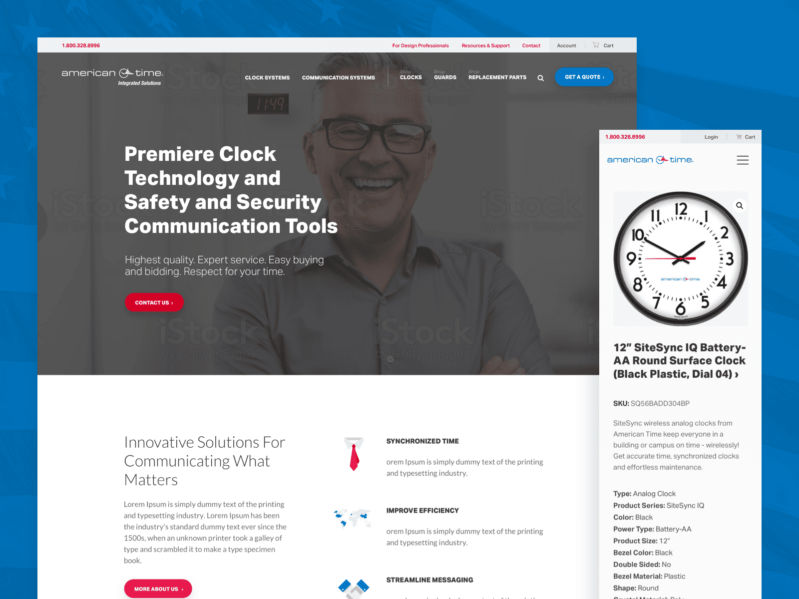 American Time Website Redesign Case Study | Orbit Media
