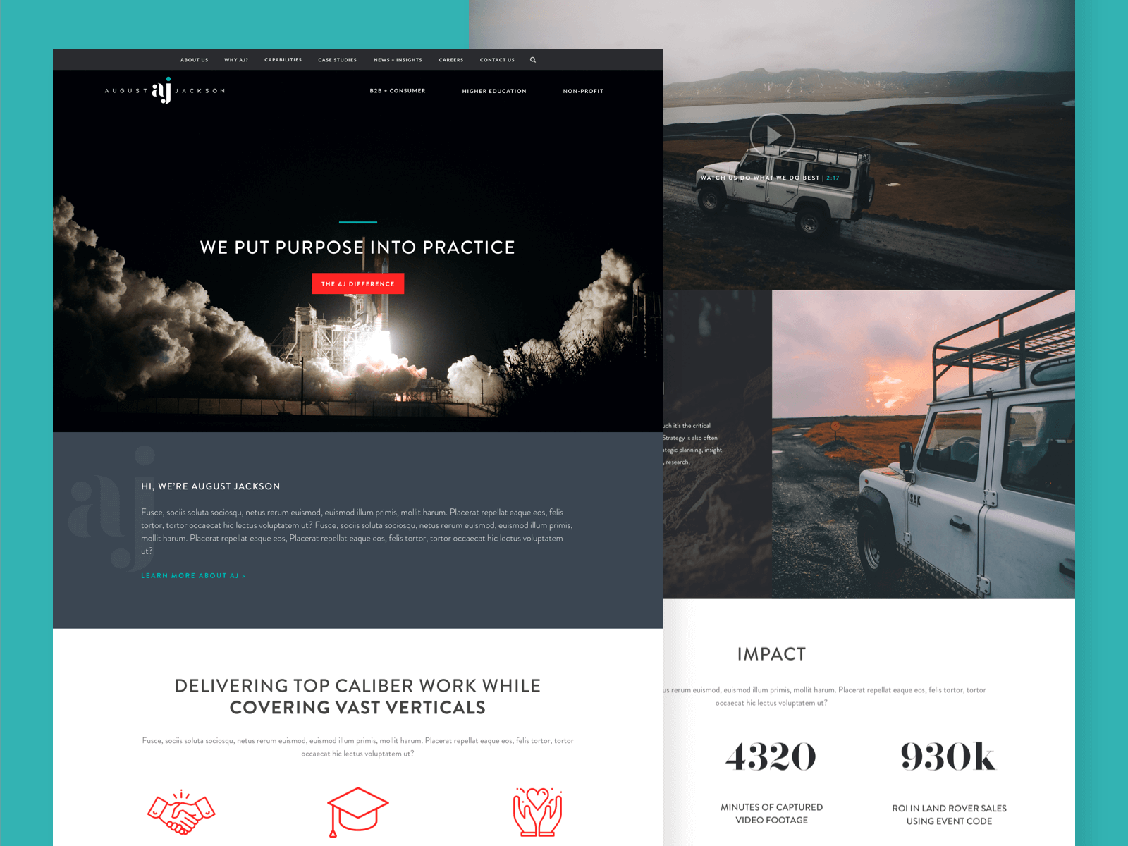 August Jackson Website Redesign Case Study | Orbit Media