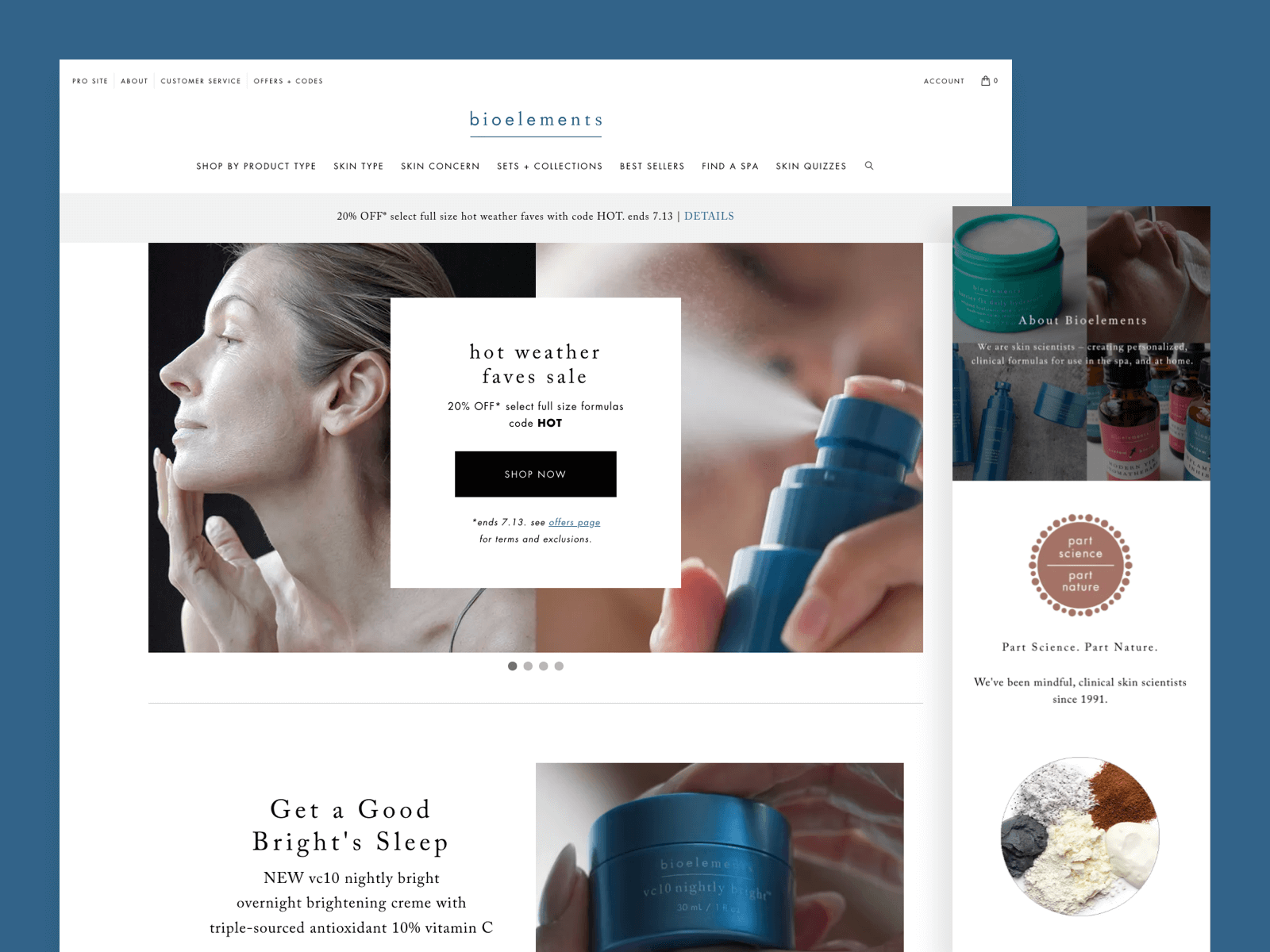 Bioelements For Professionals Website Redesign Case Study | Orbit Media
