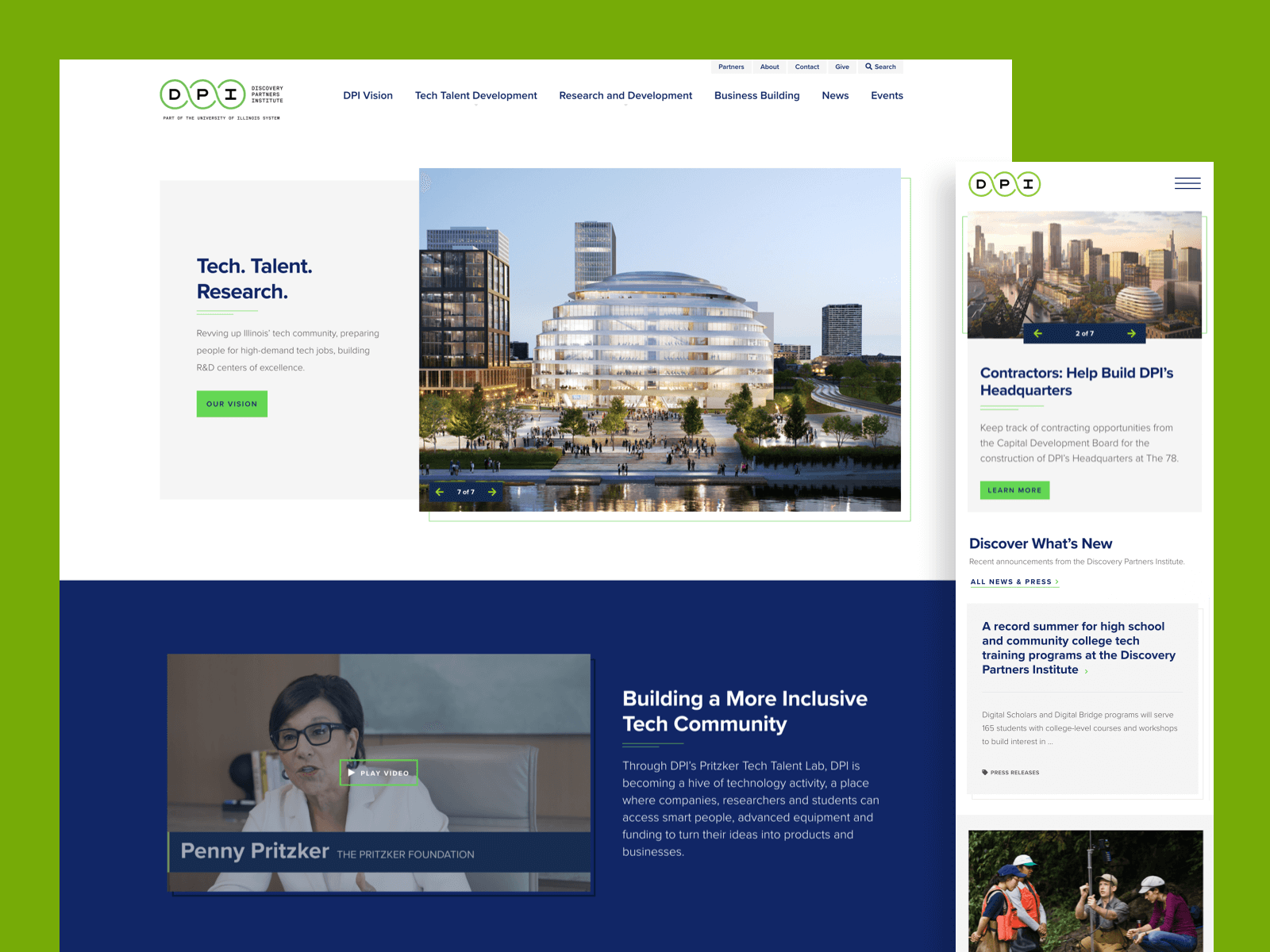 Discovery Partners Institute Website Redesign Case Study | Orbit Media