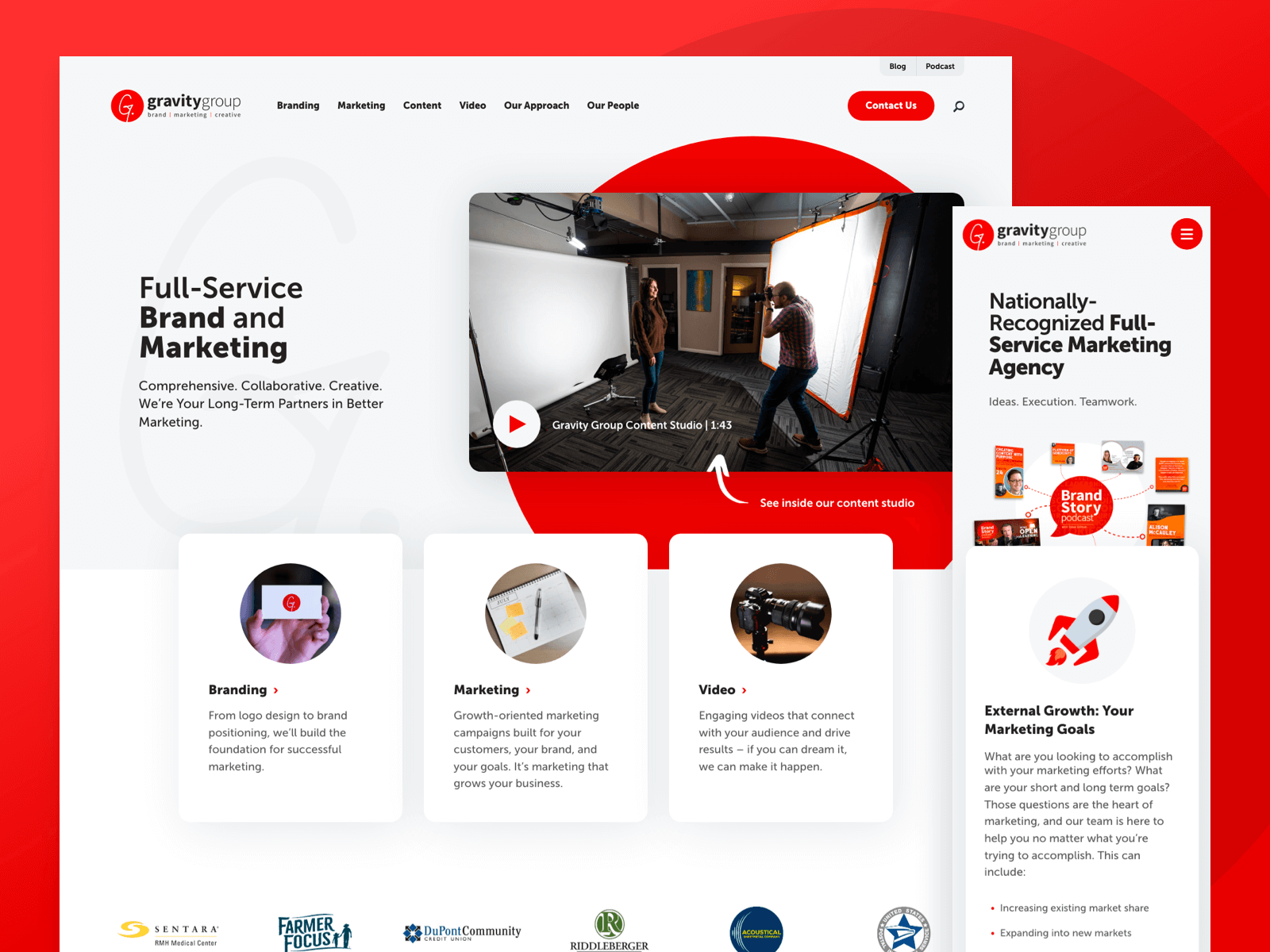 Gravity Group Website Redesign Case Study | Orbit Media
