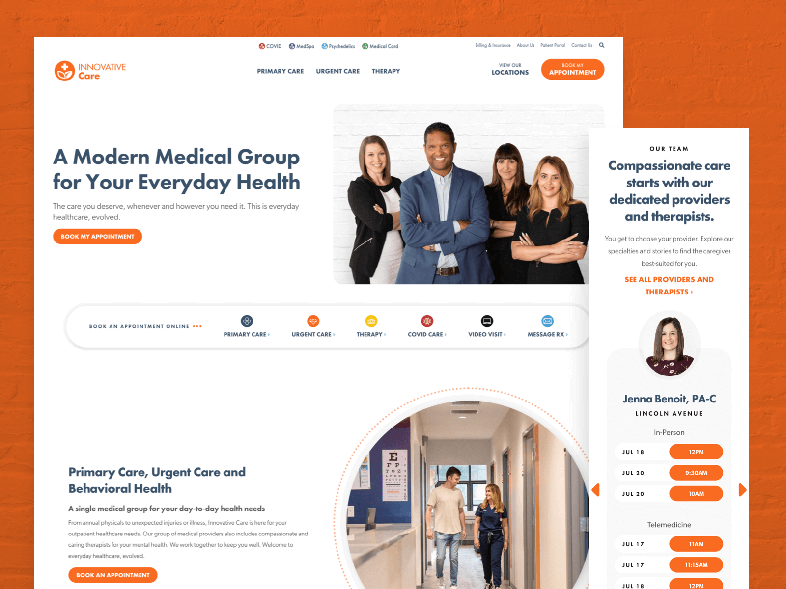 Innovative Care Website Redesign Case Study | Orbit Media