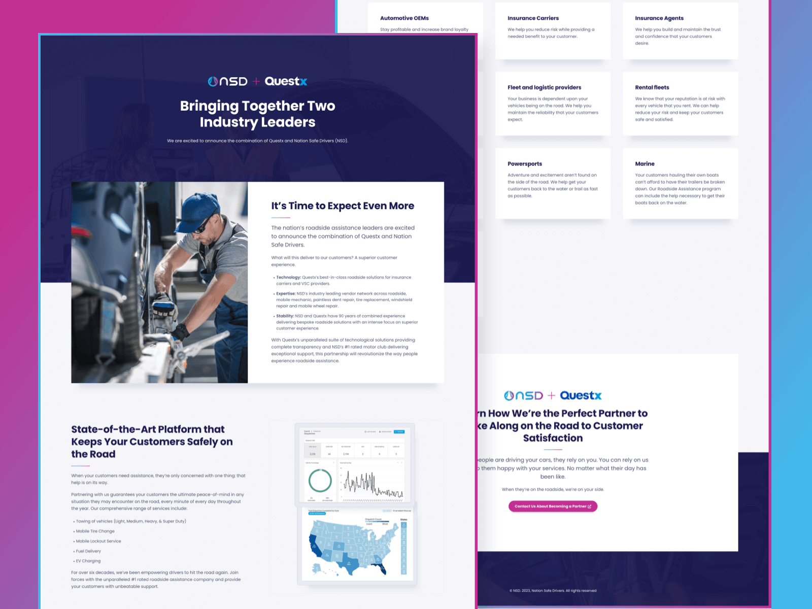 Nation Safe Drivers Website Redesign Case Study | Orbit Media