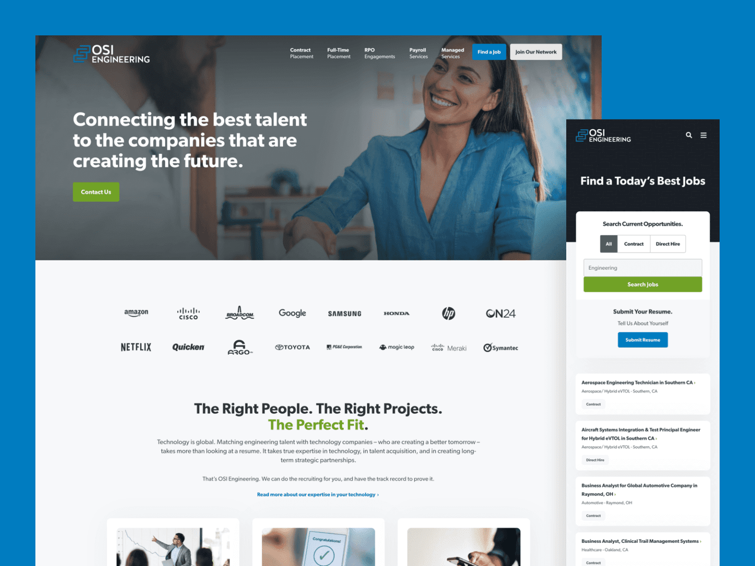 OSI Engineering Website Redesign Case Study | Orbit Media