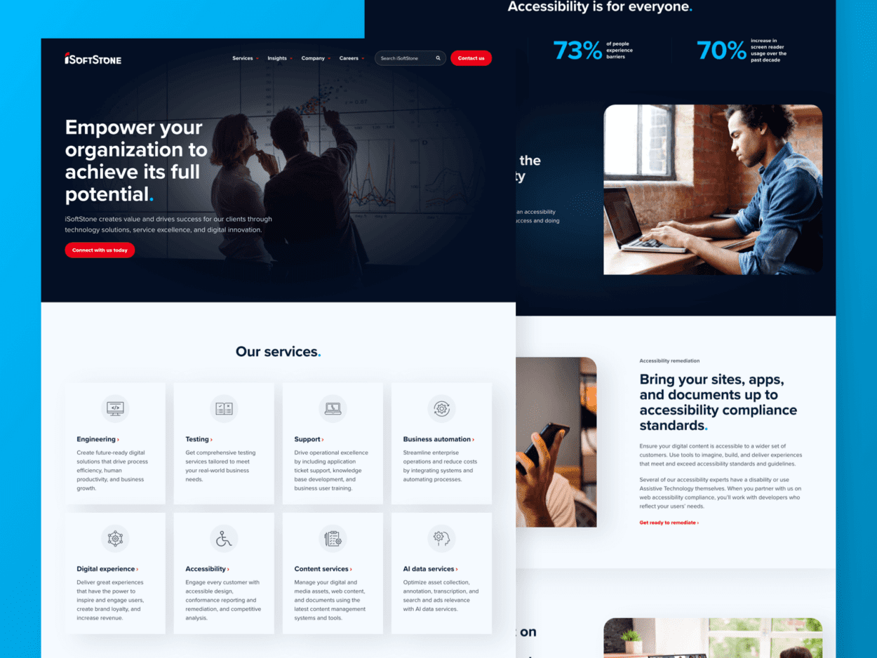 Consulting Firm Website Design Examples | Orbit Media