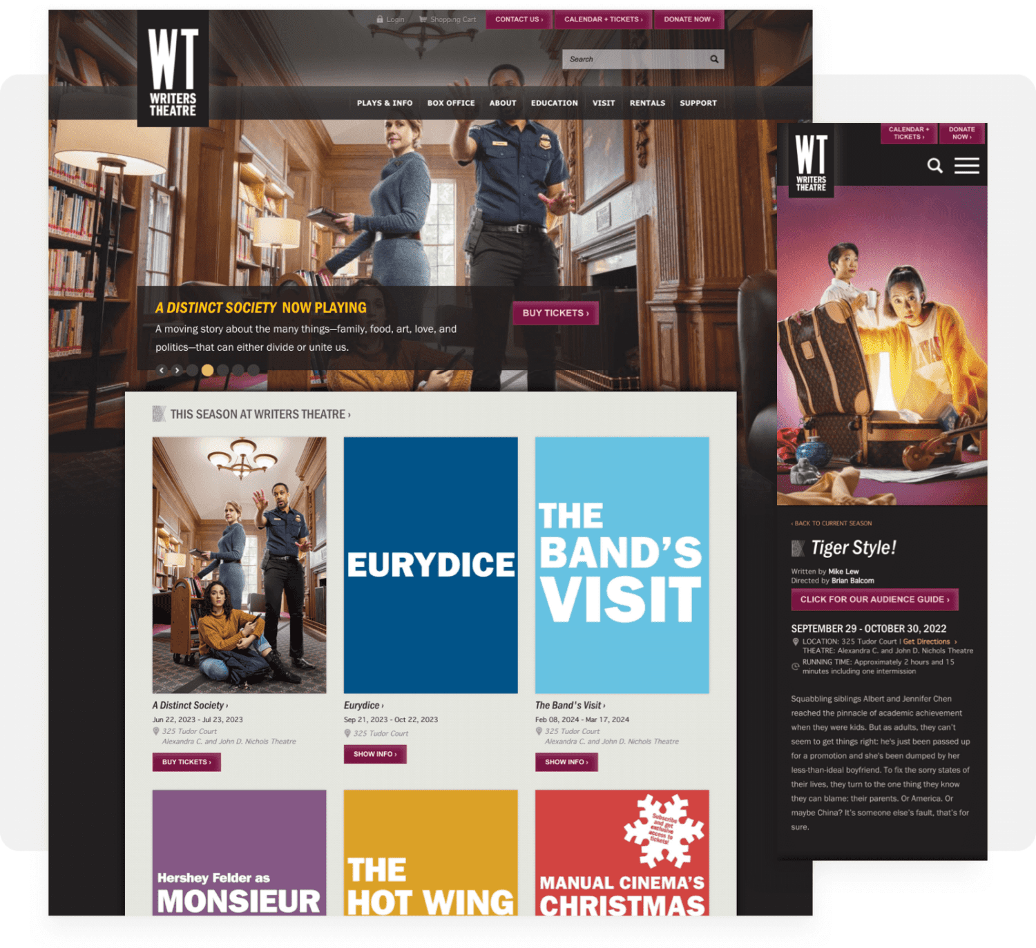 Theater Website Design - Websites for Theaters - Chicago | Orbit Media