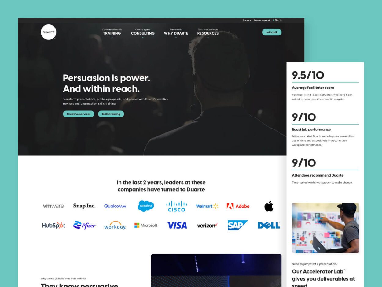 Consulting Firm Website Design Examples | Orbit Media